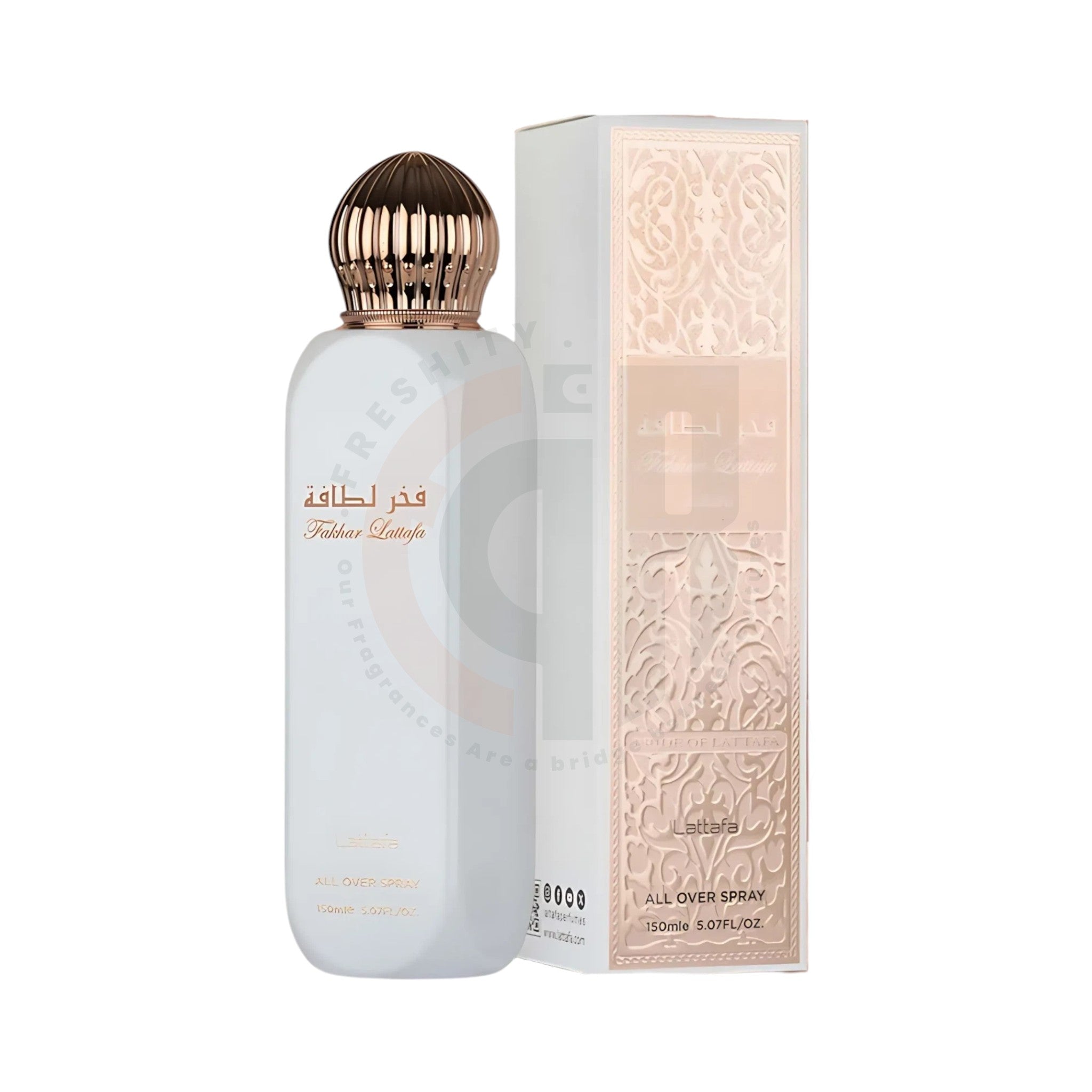 Fakhar Lattafa Women All Over Spray 150ml – White Floral Mist ...